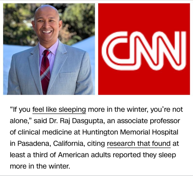 Raj Dasgupta MD, FACP, FCCP, FAASM on LinkedIn: Does the colder season ... Raj Dasgupta MD, FACP, FCCP, FAASM on LinkedIn: Does the colder season ...