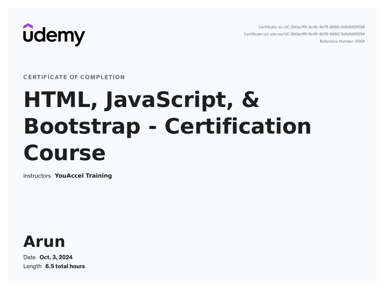 Arun A on LinkedIn: #html #bootstrap #javascript #codingskills # ... Arun A on LinkedIn: #html #bootstrap #javascript #codingskills # ...