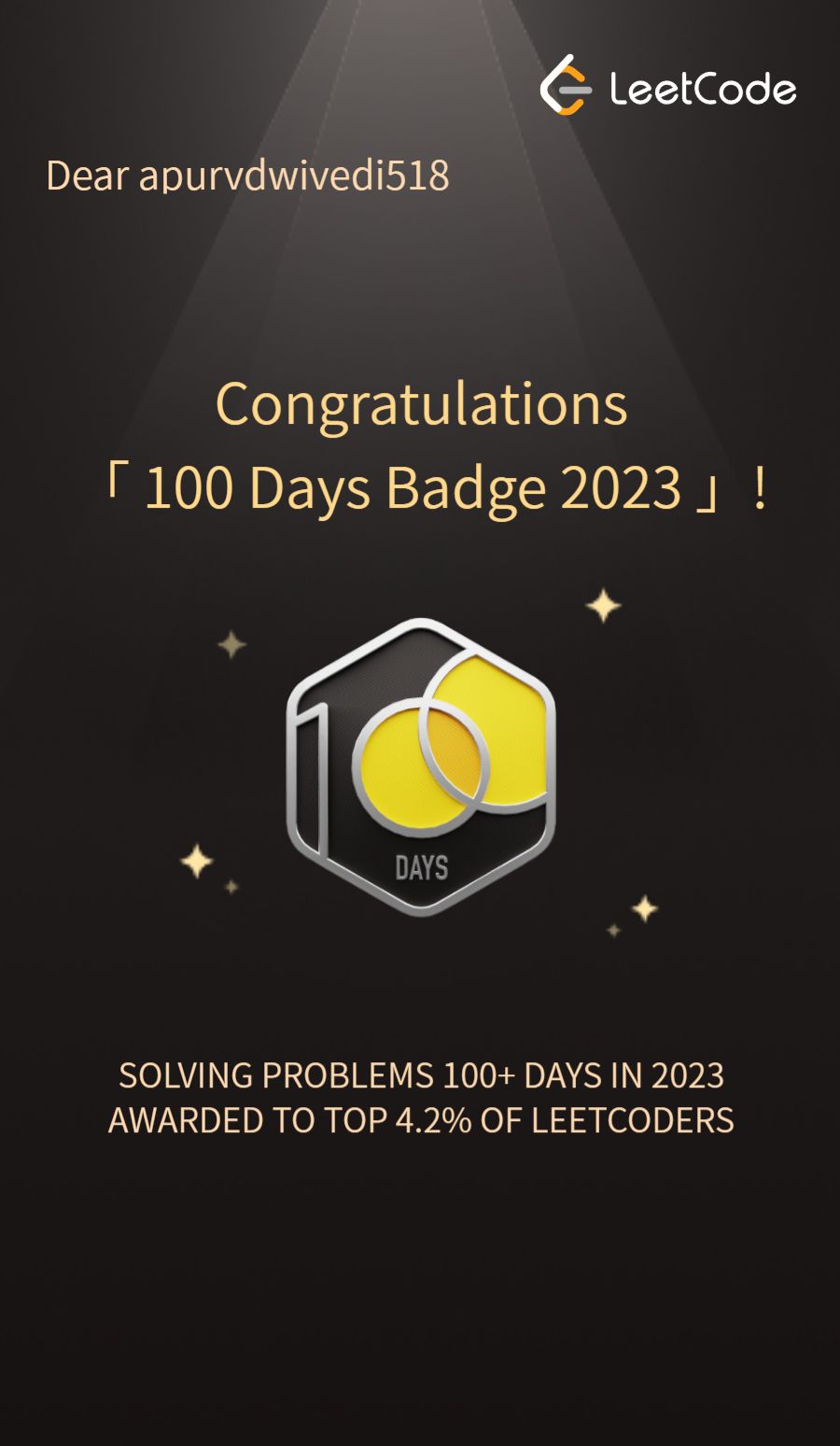 Apurv Dwivedi on LinkedIn: #codingjourney #leetcode100days # ... Apurv Dwivedi on LinkedIn: #codingjourney #leetcode100days # ...