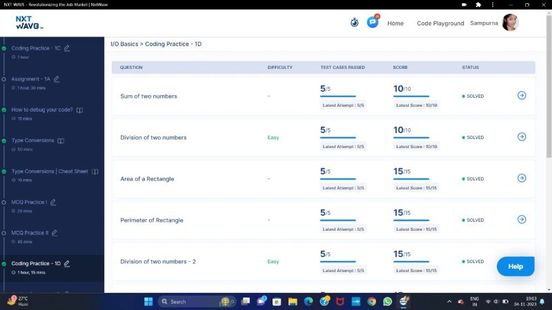 Sampurna Alakonda on LinkedIn: #rahulattulurisir #nxtwaveccbp # ... Sampurna Alakonda on LinkedIn: #rahulattulurisir #nxtwaveccbp # ...