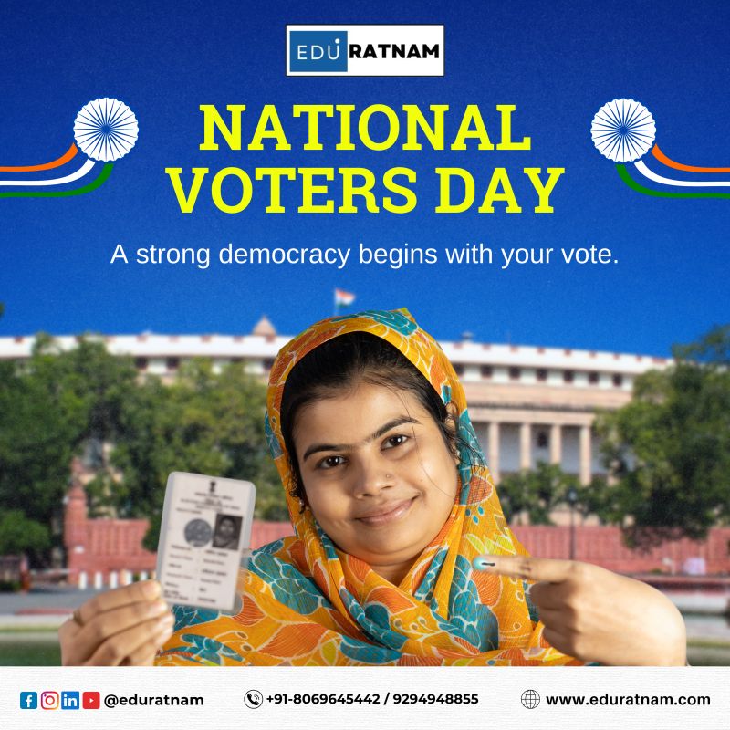 Eduratnam Innovation Pvt Ltd on LinkedIn: #eduratnam #nationalvotersday ... Eduratnam Innovation Pvt Ltd on LinkedIn: #eduratnam #nationalvotersday ...