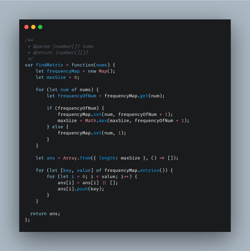 LeetCode Daily Challenge: Convert Array Into 2D Array | Hasna Hena Mow ... LeetCode Daily Challenge: Convert Array Into 2D Array | Hasna Hena Mow ...