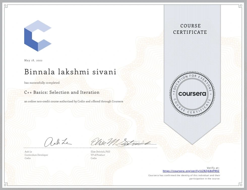 #cplusplus #programming #coding #onlinelearning #coursera… | Shivani ... #cplusplus #programming #coding #onlinelearning #coursera… | Shivani ...