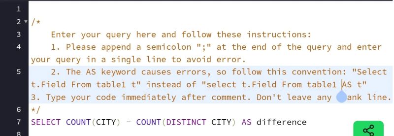 Arjun Dixit on LinkedIn: #101daysofdatascience #sql #hackerrank # ... Arjun Dixit on LinkedIn: #101daysofdatascience #sql #hackerrank # ...