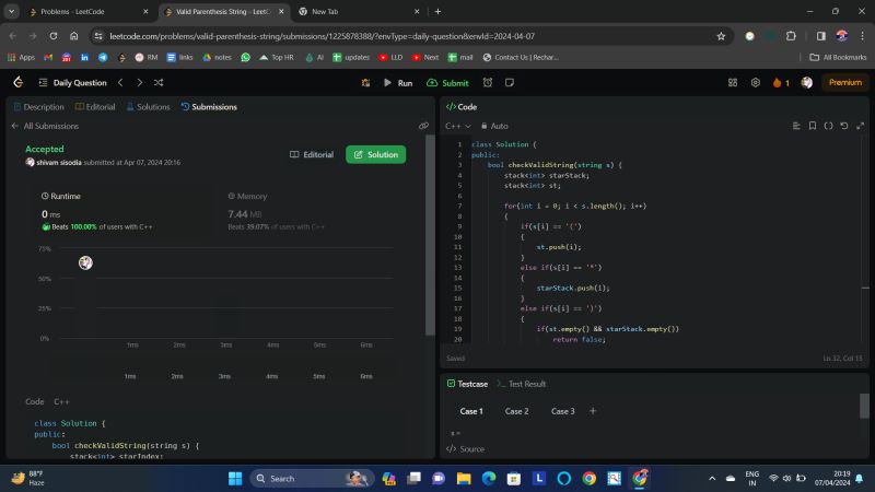 #100daysofcode #leetcode #coding #learninganddevelopment… | shivam sisodia #100daysofcode #leetcode #coding #learninganddevelopment… | shivam sisodia