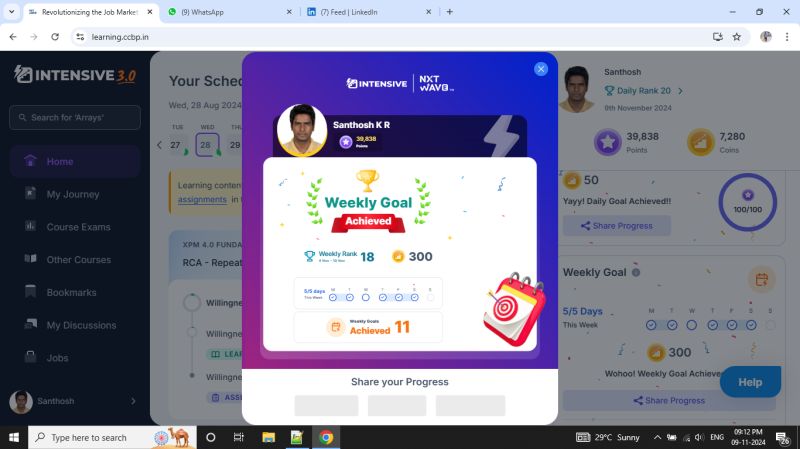 Santhosh K R on LinkedIn: #day24 #30daysofcode #ccbp #nxtwave # ... Santhosh K R on LinkedIn: #day24 #30daysofcode #ccbp #nxtwave # ...