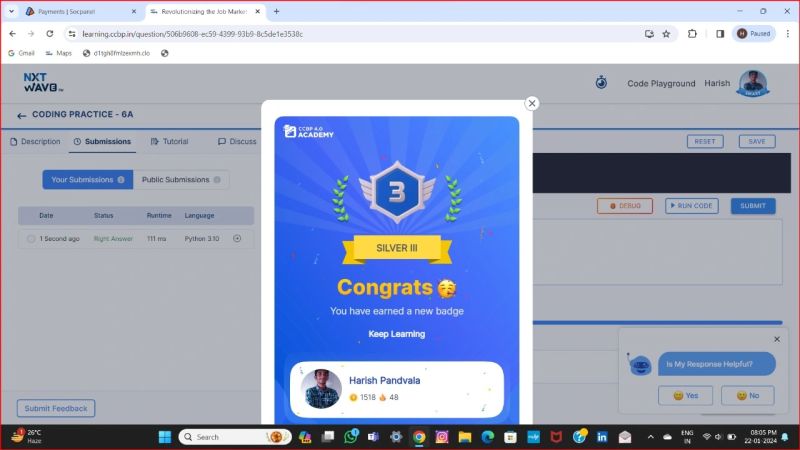 Harish Pandvala on LinkedIn: #streak #day50 #python #pythonprogramming ... Harish Pandvala on LinkedIn: #streak #day50 #python #pythonprogramming ...