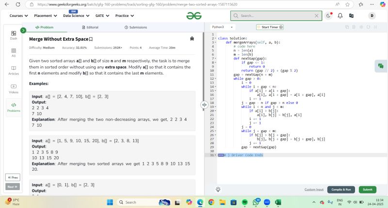 #geeksforgeeks #gfg160 #160daysofcode #geekstreak2025 #codingchallenge ... #geeksforgeeks #gfg160 #160daysofcode #geekstreak2025 #codingchallenge ...