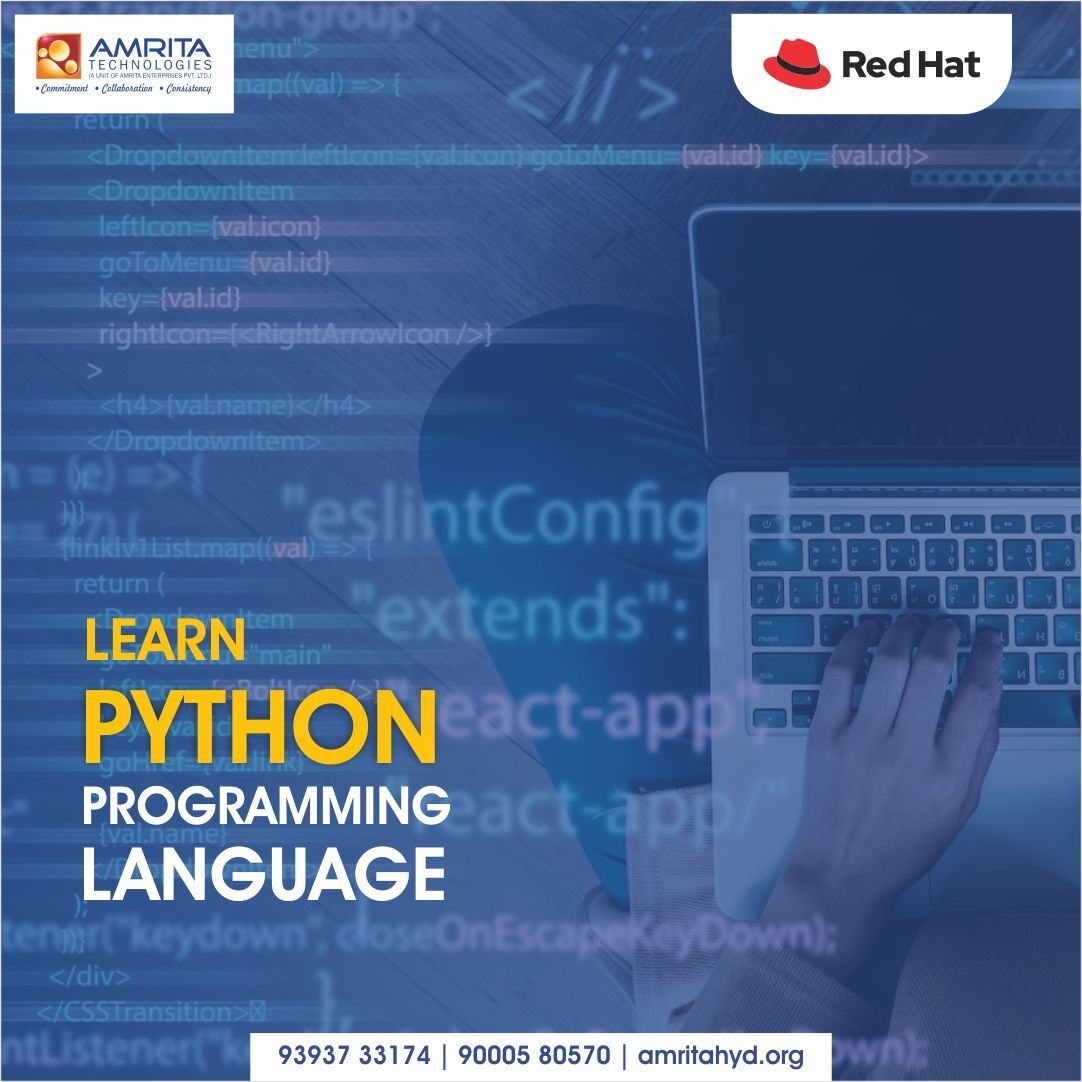 Amrita Technologies on LinkedIn: #amrita #amritatechnologies #python # ... Amrita Technologies on LinkedIn: #amrita #amritatechnologies #python # ...