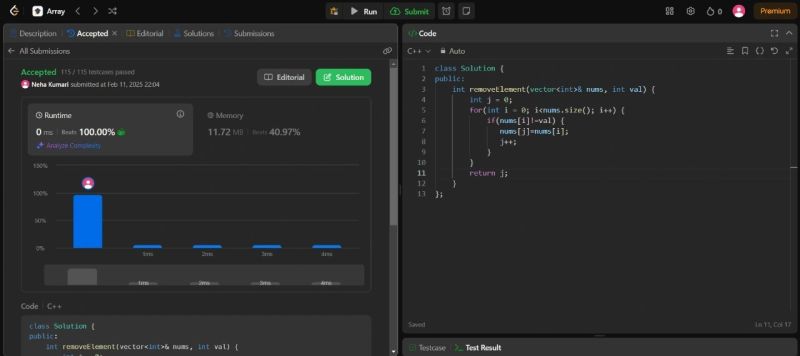 #day4 #100daysofcode #leetcode #codingchallenge #problemsolving… | Neha ... #day4 #100daysofcode #leetcode #codingchallenge #problemsolving… | Neha ...