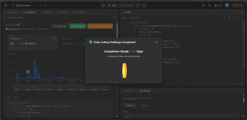 Saravanan G on LinkedIn: #leetcode #java #slidingwindow #sorting # ... Saravanan G on LinkedIn: #leetcode #java #slidingwindow #sorting # ...