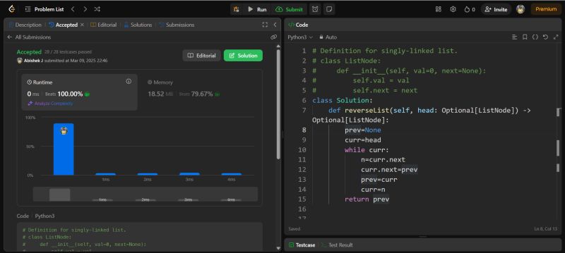 Hello connections, 100 days of LeetCode challenge Day… | Abishek J Hello connections, 100 days of LeetCode challenge Day… | Abishek J