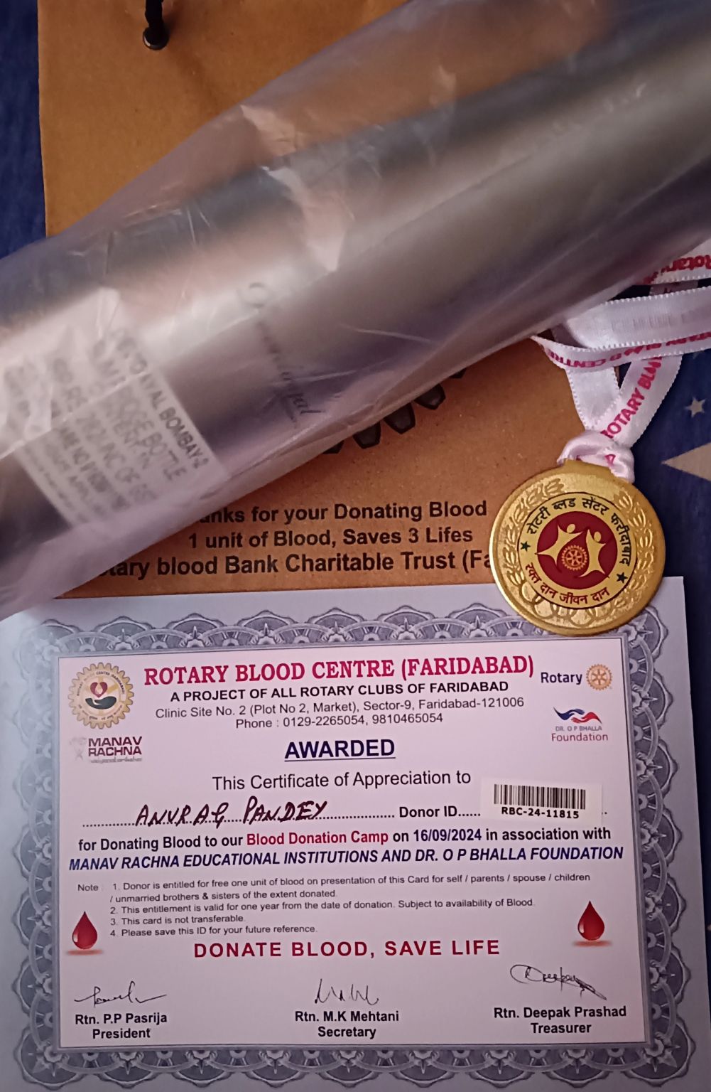 Anurag Pandey on LinkedIn: Proud to have donated blood at the Manav ... Anurag Pandey on LinkedIn: Proud to have donated blood at the Manav ...