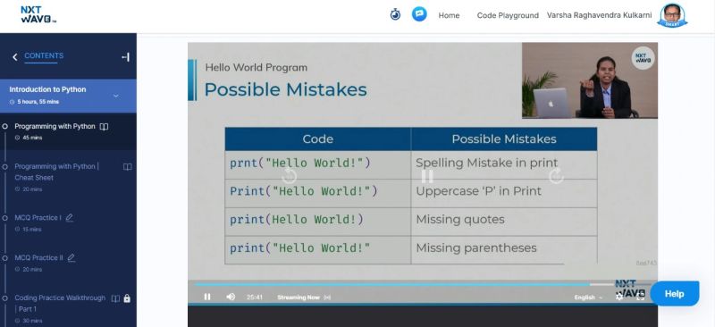 Varsha Kulkarni on LinkedIn: #nxtwave #python #newlearning Varsha Kulkarni on LinkedIn: #nxtwave #python #newlearning