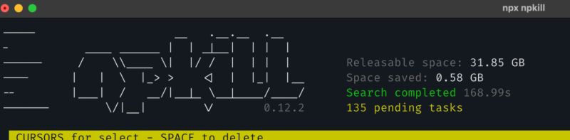 #devtips #npm #npkill #cleancode #developertools #productivity #nodejs ... #devtips #npm #npkill #cleancode #developertools #productivity #nodejs ...