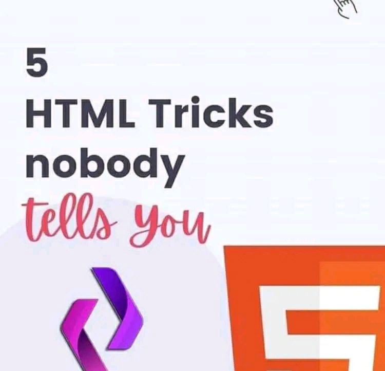 Jannatul Mahiya Mutasha on LinkedIn: 5 HTML Tricks Nobody Tells You # ... Jannatul Mahiya Mutasha on LinkedIn: 5 HTML Tricks Nobody Tells You # ...