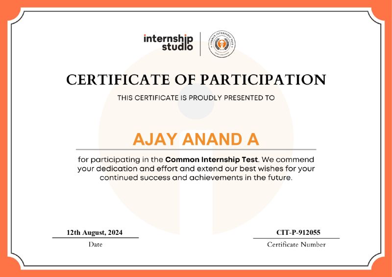 Ajay Anand on LinkedIn: #internship #careergrowth #opportunityknocks # ... Ajay Anand on LinkedIn: #internship #careergrowth #opportunityknocks # ...