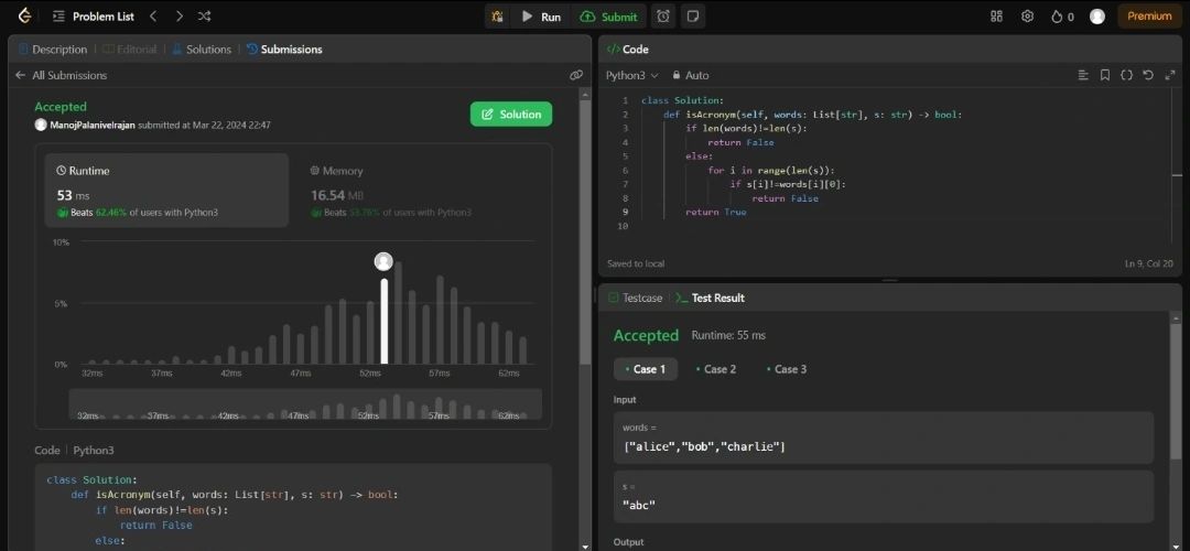 Day 2 of #LeetCode100DaysChallenge: I solved another coding problem ... Day 2 of #LeetCode100DaysChallenge: I solved another coding problem ...