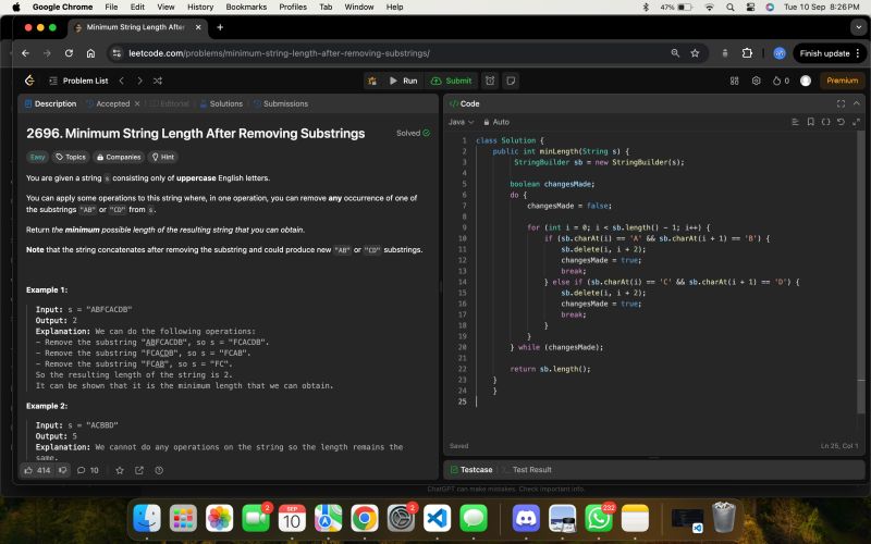 How I changed string length after removing substrings | Simarpreet ... How I changed string length after removing substrings | Simarpreet ...