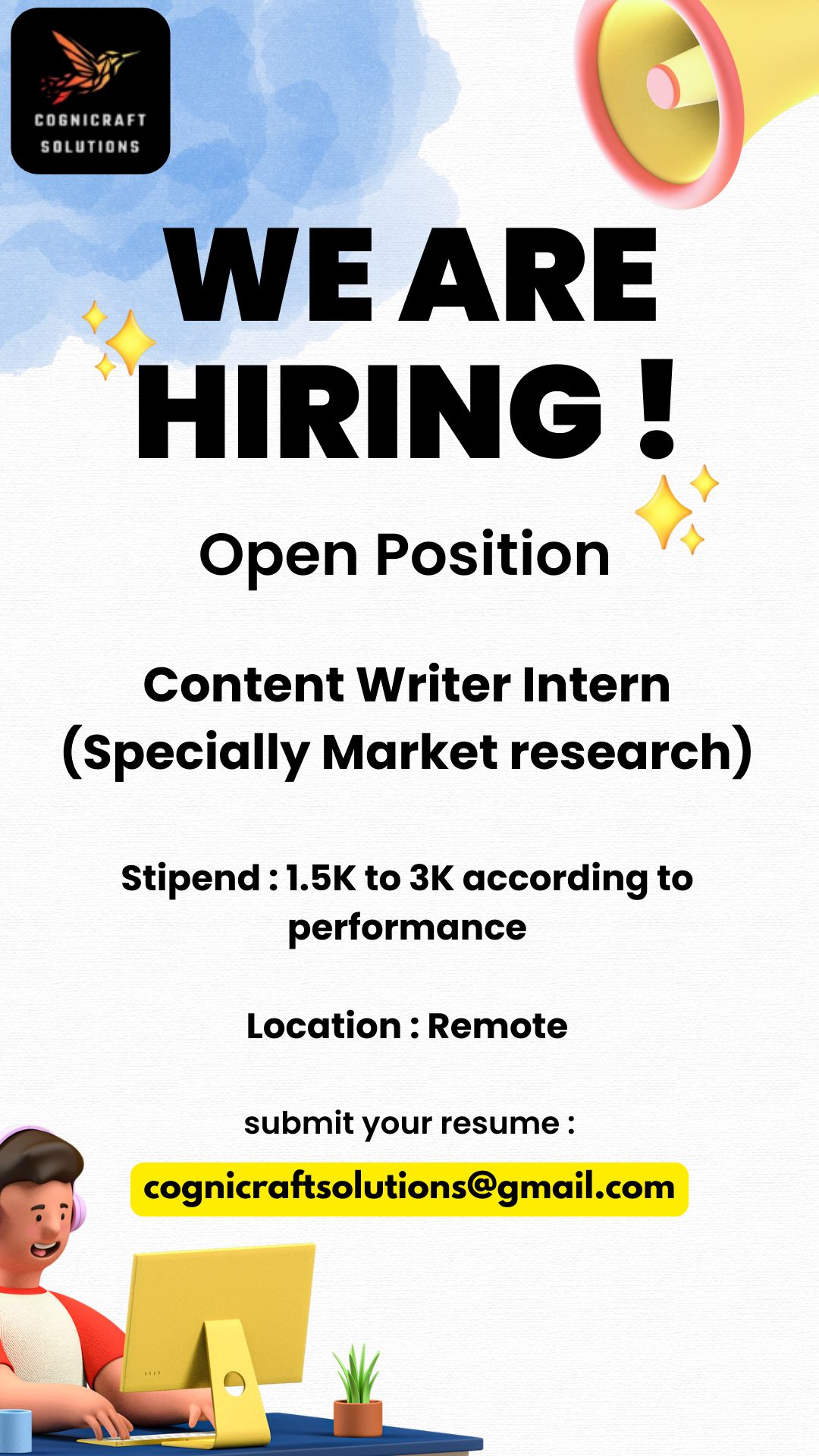 #contentwriter #internship #airesearch #marketresearch #remotework ... #contentwriter #internship #airesearch #marketresearch #remotework ...
