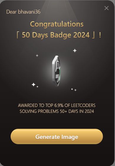 #50daysbadge #leetcode #leetcodestreak #leetcode50days #problemsolving ... #50daysbadge #leetcode #leetcodestreak #leetcode50days #problemsolving ...