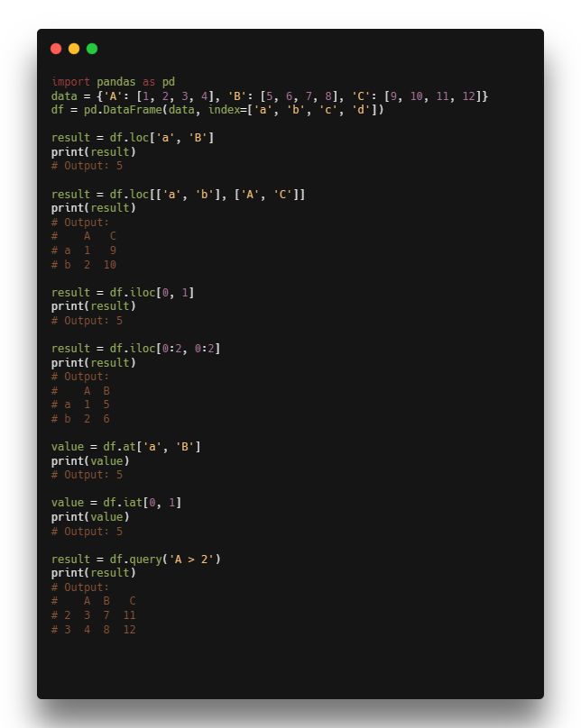 Rup shree on LinkedIn: Data Selection and Filtering in Pandas 🔍 1 ... Rup shree on LinkedIn: Data Selection and Filtering in Pandas 🔍 1 ...