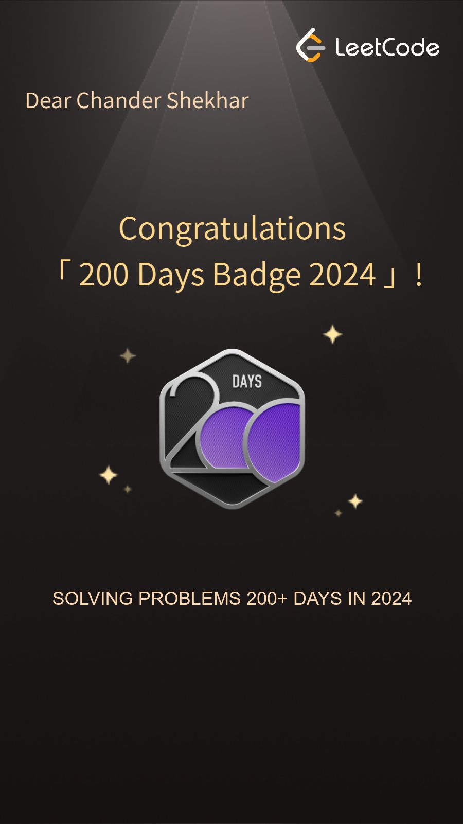 Chander Shekhar on LinkedIn: #leetcode #achievement #coding # ... Chander Shekhar on LinkedIn: #leetcode #achievement #coding # ...