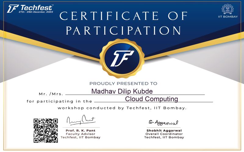 Madhav Kubde on LinkedIn: #cloudcomputing #techeducation #iitbombay # ... Madhav Kubde on LinkedIn: #cloudcomputing #techeducation #iitbombay # ...