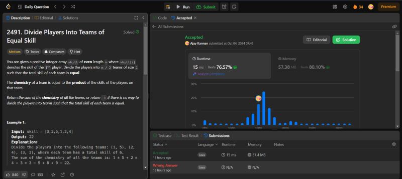 Ajay Kannan on LinkedIn: #leetcode #dailychallenge #coding # ... Ajay Kannan on LinkedIn: #leetcode #dailychallenge #coding # ...
