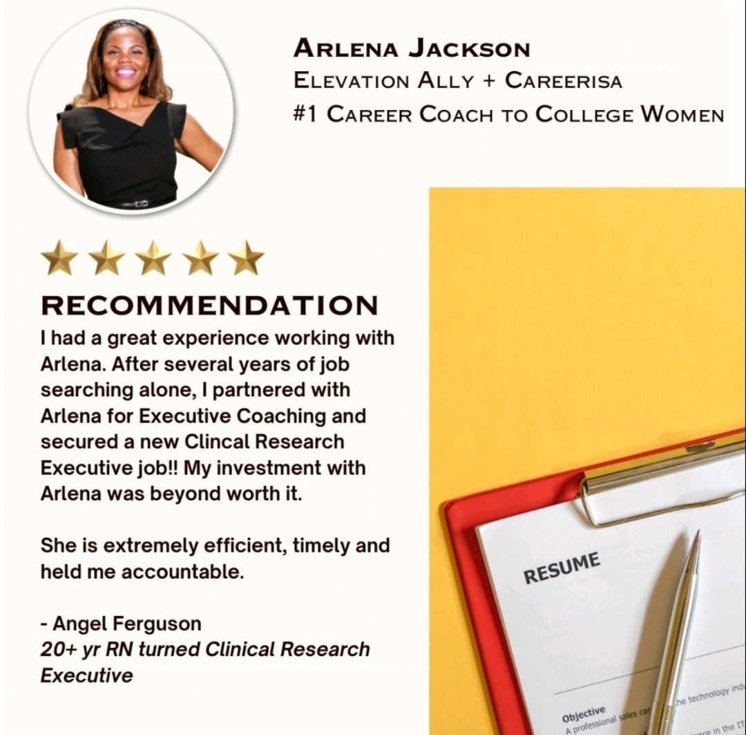 Arlena Jackson on LinkedIn: #strategy #pivot #careertransition Arlena Jackson on LinkedIn: #strategy #pivot #careertransition