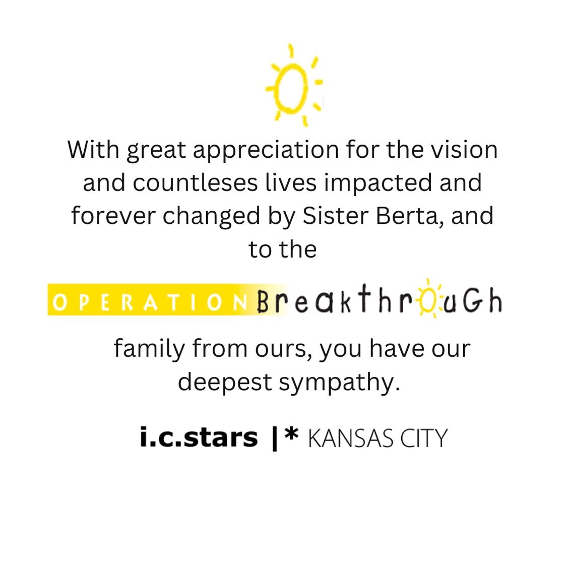 i.c.stars |* Kansas City on LinkedIn: Sister Berta Sailer & Sister ... i.c.stars |* Kansas City on LinkedIn: Sister Berta Sailer & Sister ...