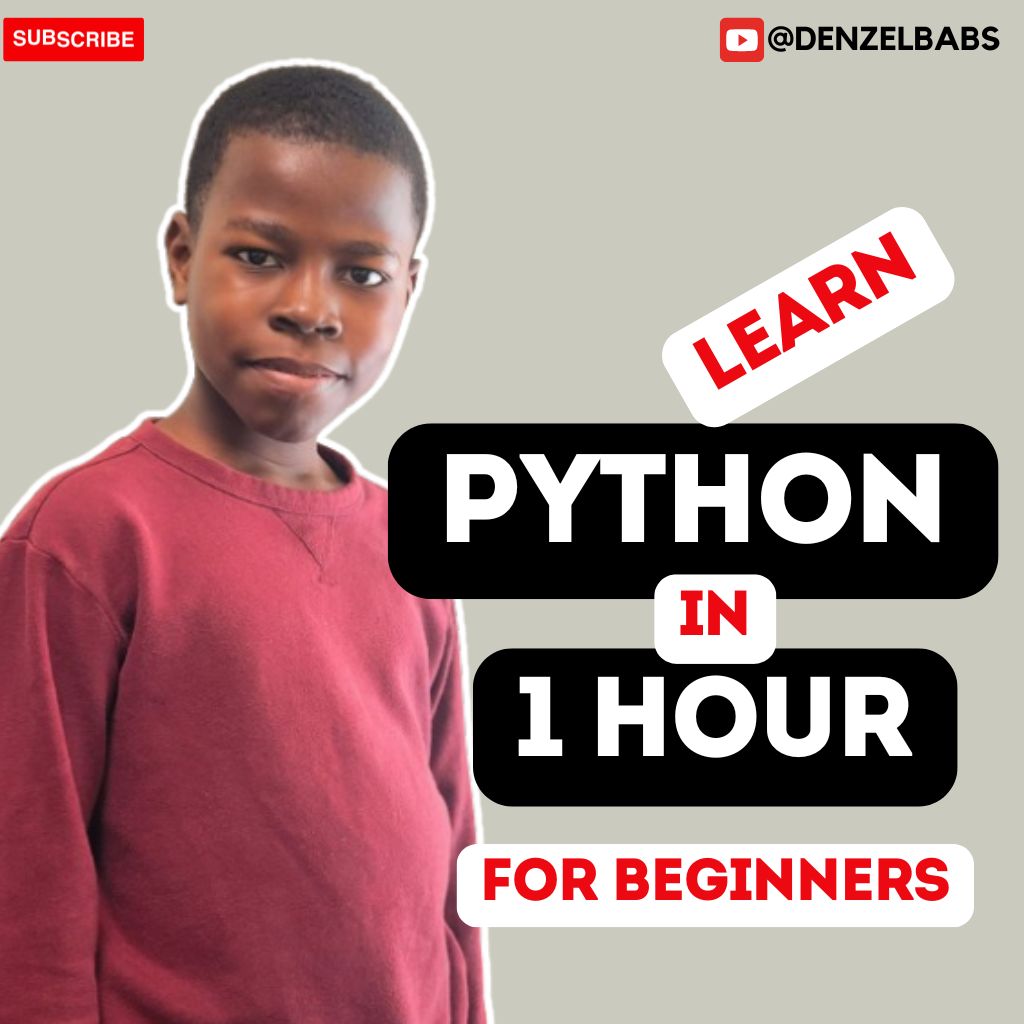 Grow with Denzel on LinkedIn: #learnpython #codingforbeginners # ... Grow with Denzel on LinkedIn: #learnpython #codingforbeginners # ...