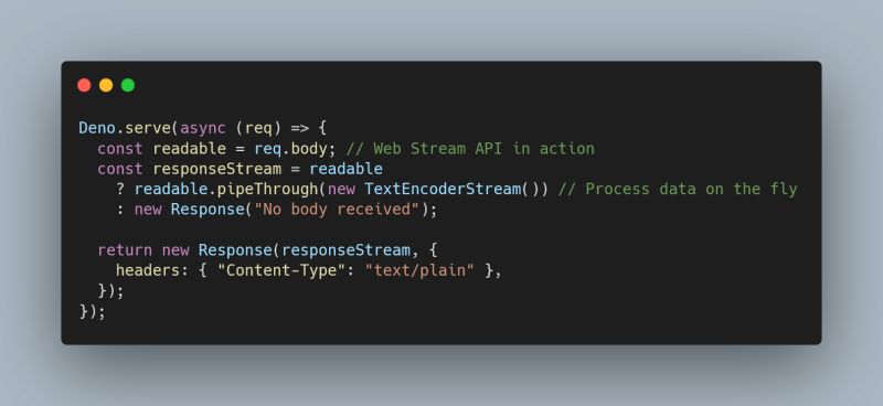 #deno2 #webstreams #javascript #performance #webdevelopment #typescript ... #deno2 #webstreams #javascript #performance #webdevelopment #typescript ...