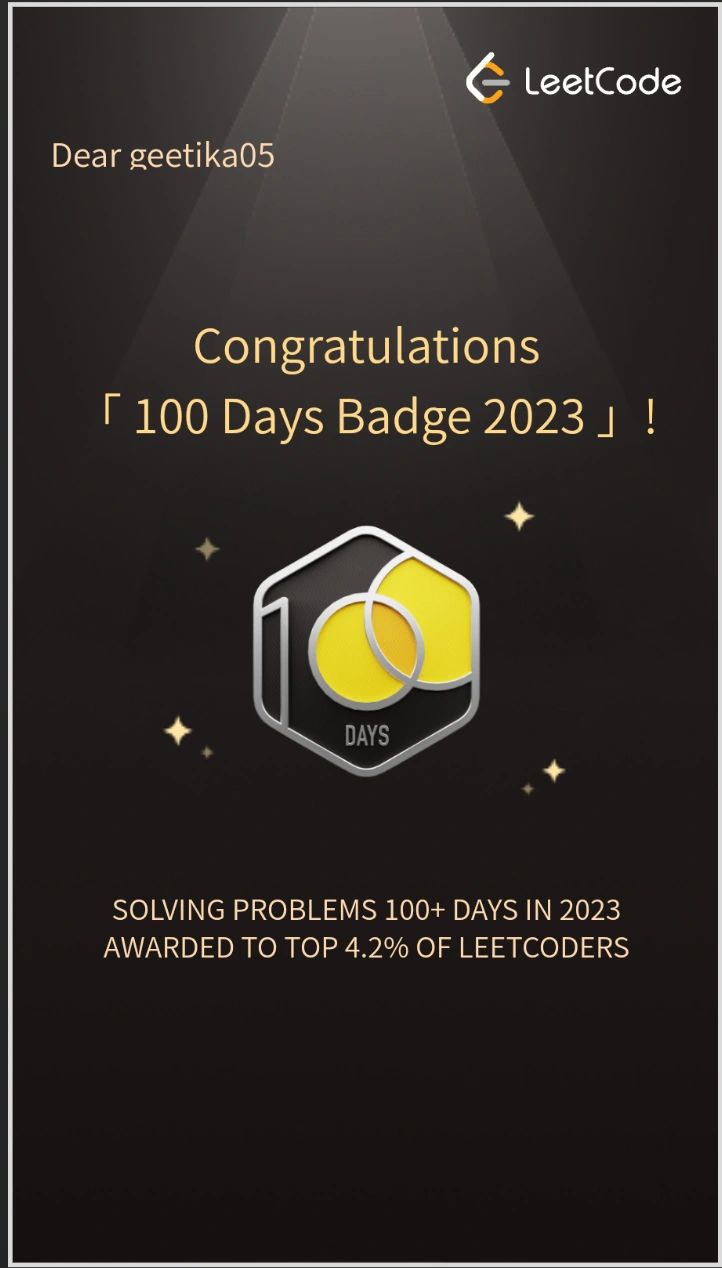 Geetika Bhatnagar on LinkedIn: #connections #codingchallenge #leetcode ... Geetika Bhatnagar on LinkedIn: #connections #codingchallenge #leetcode ...