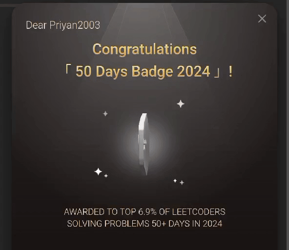 Priyanshu Sharma on LinkedIn: #continuouslearning #coding #leetcode # ... Priyanshu Sharma on LinkedIn: #continuouslearning #coding #leetcode # ...
