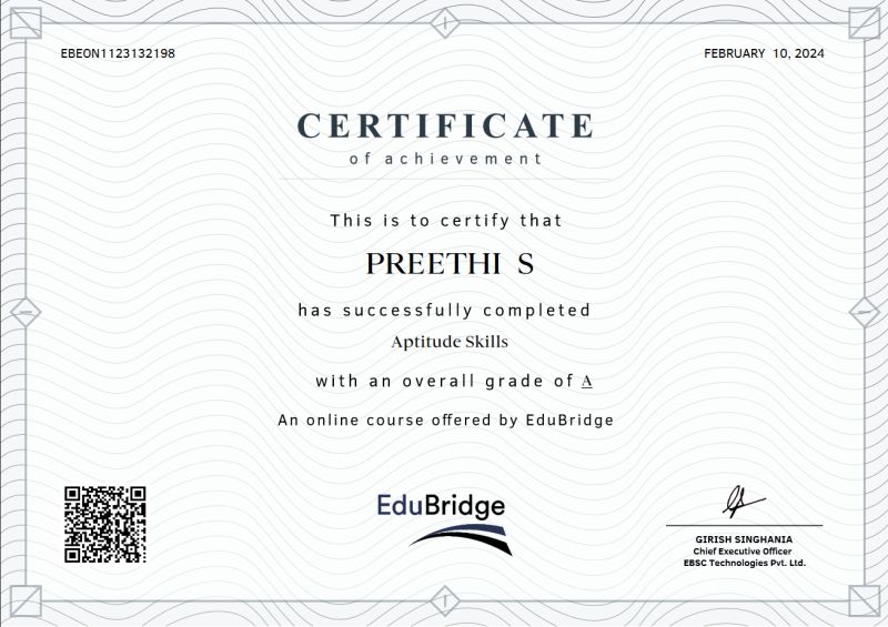 Preethi Saravanan on LinkedIn: #thankyouedubridge # ... Preethi Saravanan on LinkedIn: #thankyouedubridge # ...