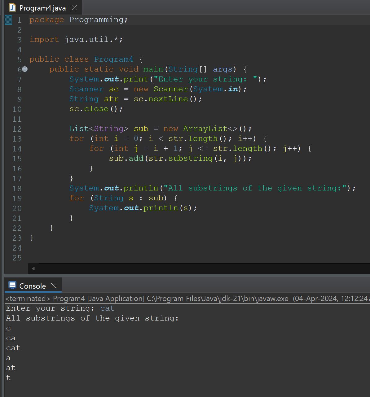 Aishwarya Bazzurla on LinkedIn: #coding #java #programming #challenge # ... Aishwarya Bazzurla on LinkedIn: #coding #java #programming #challenge # ...