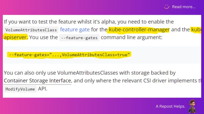 How to enable feature gates in Kubernetes 1.29 | Mutha Nagavamsi posted ... How to enable feature gates in Kubernetes 1.29 | Mutha Nagavamsi posted ...