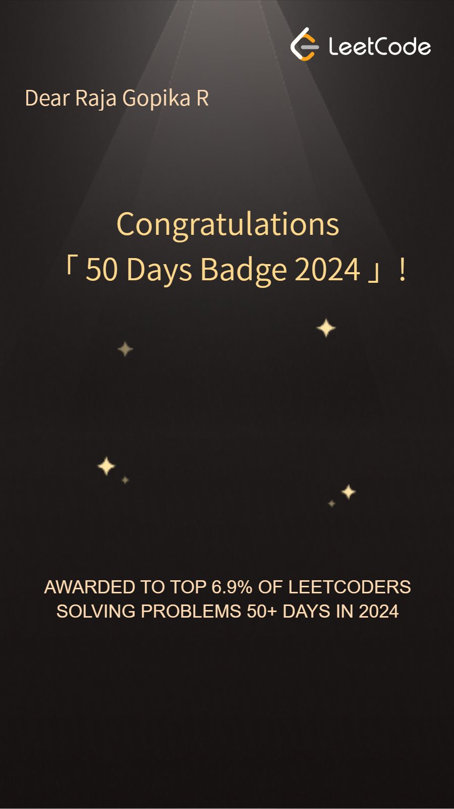 Raja Gopika R on LinkedIn: #leetcode #coding #problemsolving # ... Raja Gopika R on LinkedIn: #leetcode #coding #problemsolving # ...