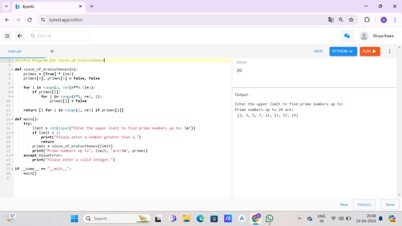 #50daysofcodechallenge #python #algorithms #primenumbers # ... #50daysofcodechallenge #python #algorithms #primenumbers # ...