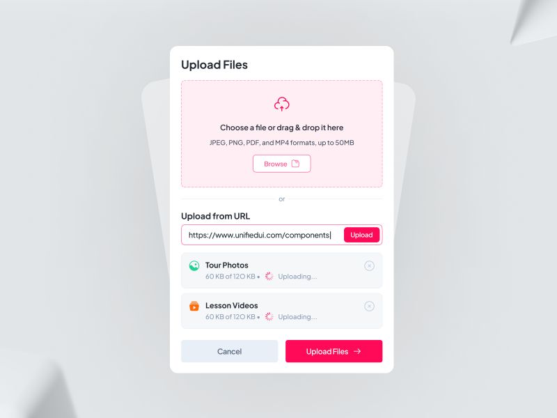 Designing a user-friendly file uploader often falls into the Designing a user-friendly file uploader often falls into the