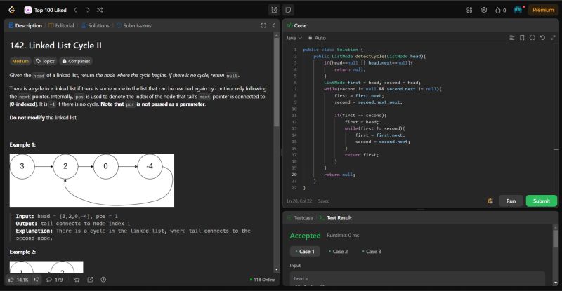 #leetcode #coding #100daysofcode #linkedlist | Shahnawaz K. #leetcode #coding #100daysofcode #linkedlist | Shahnawaz K.