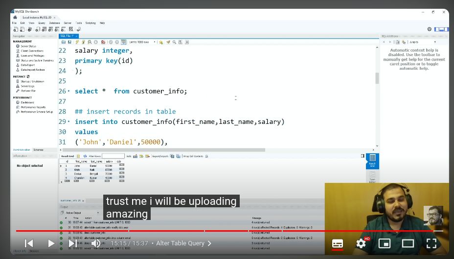 Aryan Dhanuka on LinkedIn: #100daysofcode #coders #mysql #mysql #eda # ... Aryan Dhanuka on LinkedIn: #100daysofcode #coders #mysql #mysql #eda # ...