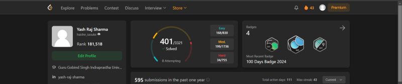 Yash Raj Sharma on LinkedIn: #leetcode #programming #algorithms # ... Yash Raj Sharma on LinkedIn: #leetcode #programming #algorithms # ...