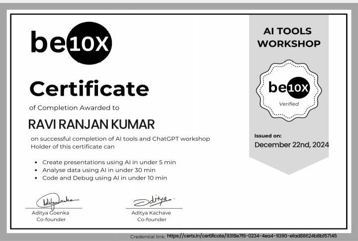 Ravi Ranjan on LinkedIn: #ai #aiinnovation #techforgood Ravi Ranjan on LinkedIn: #ai #aiinnovation #techforgood