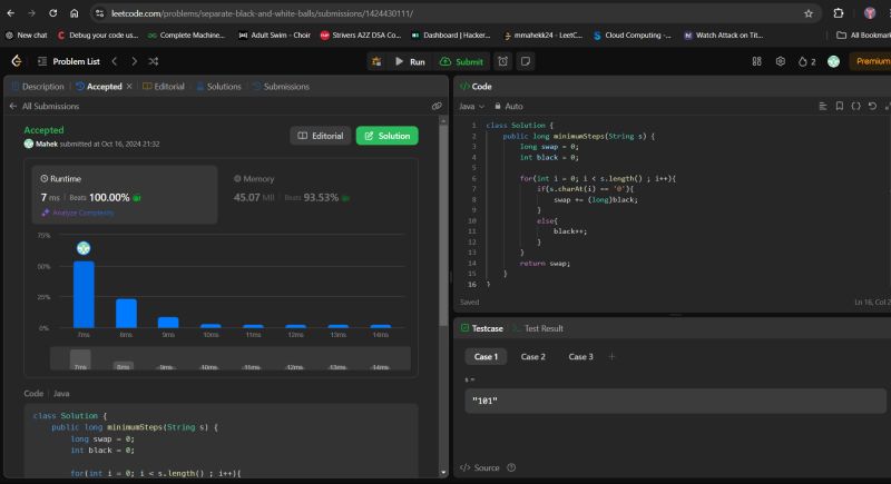 Mahek . on LinkedIn: #100daysofcode #happycoding #leetcode #problemoftheday Mahek . on LinkedIn: #100daysofcode #happycoding #leetcode #problemoftheday