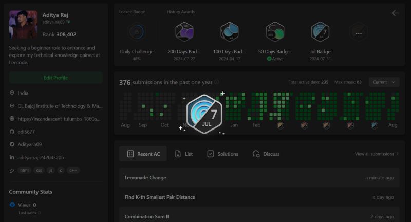 Aditya Raj on LinkedIn: #leetcode #coding #problemsolving #potd # ... Aditya Raj on LinkedIn: #leetcode #coding #problemsolving #potd # ...
