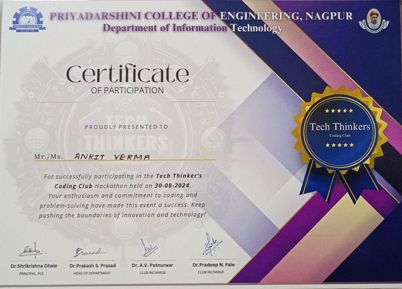 Ankit Verma on LinkedIn: #pce Ankit Verma on LinkedIn: #pce