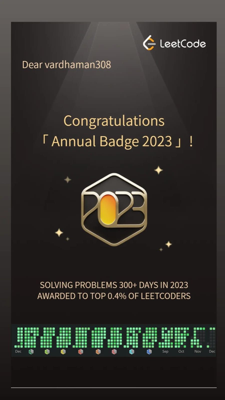 Vardhaman Bhandari on LinkedIn: #leetcode #achievementunlocked # ... Vardhaman Bhandari on LinkedIn: #leetcode #achievementunlocked # ...