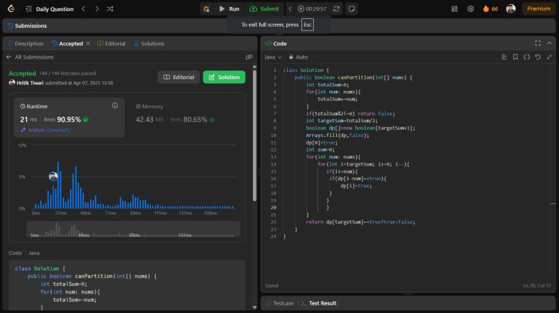 #leetcode #dynamicprogramming #java #problemsolving #dailychallenge ... #leetcode #dynamicprogramming #java #problemsolving #dailychallenge ...
